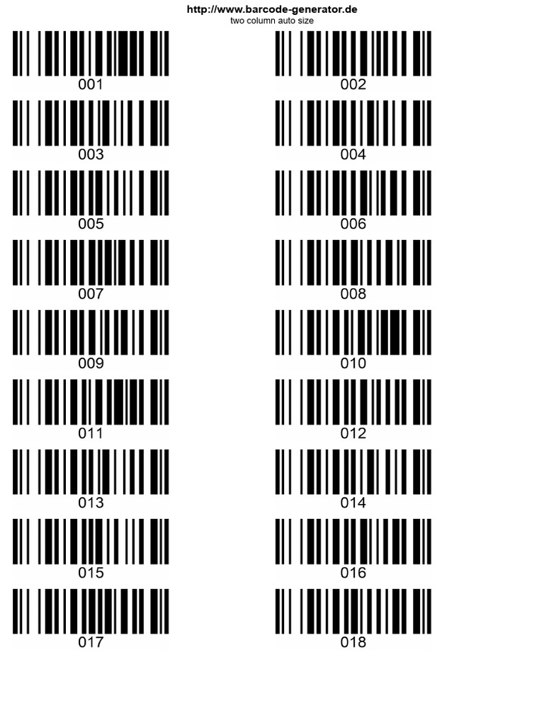 Barcode-Generator de | PDF