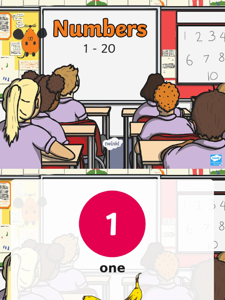 Au N 631 Numbers 1 20 Powerpoint English - Ver - 1 | PDF