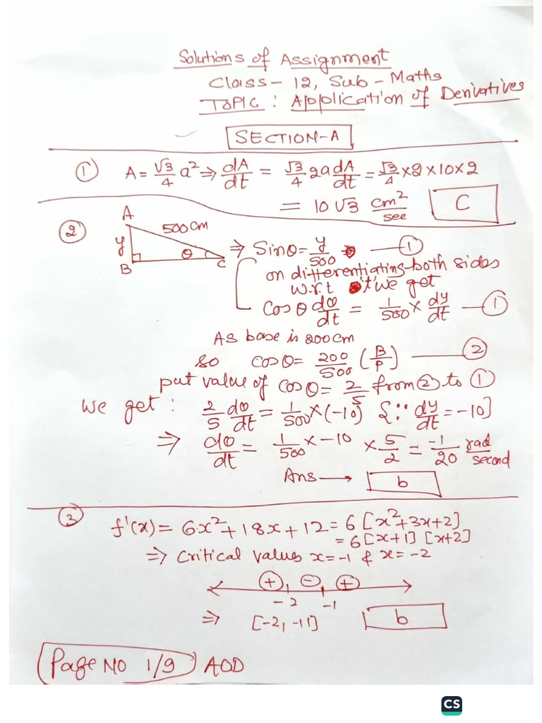 Aod Assignment | PDF