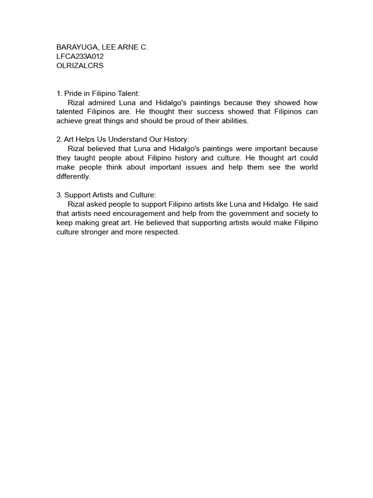 Barayuga, Activity 5 | PDF | Social Science | History