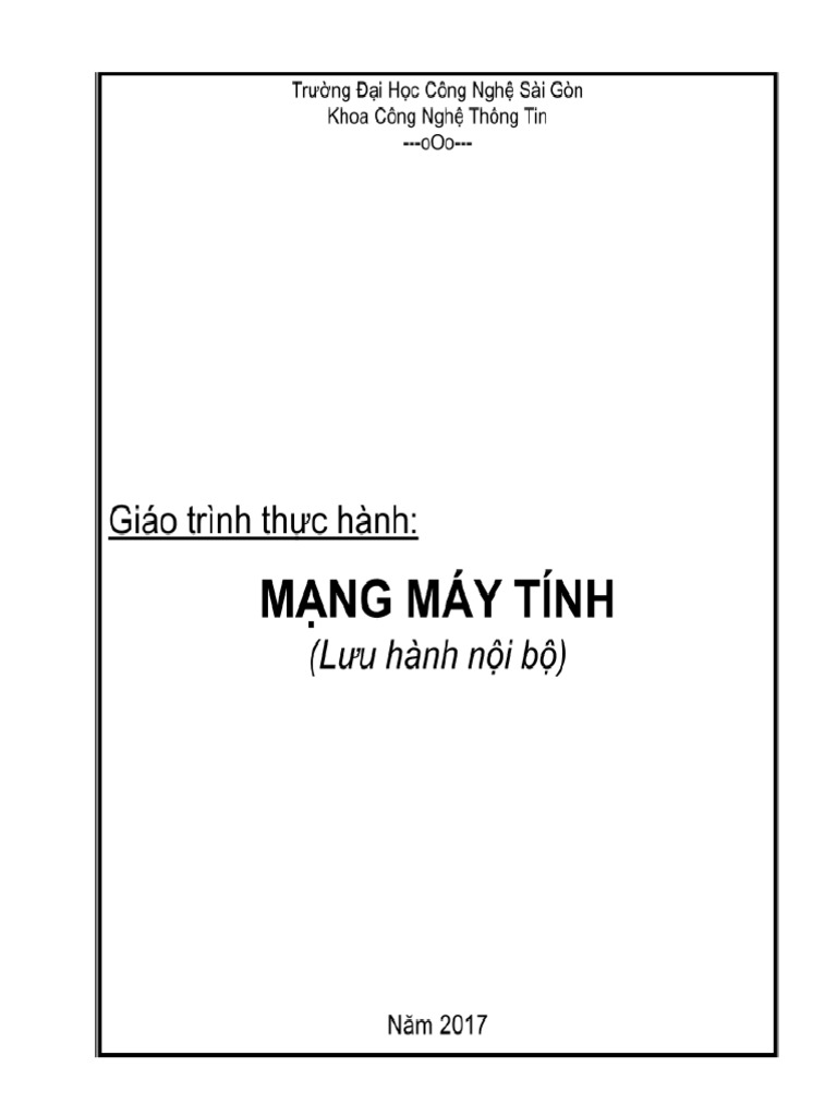 Thuc Hanh - Mang May Tinh | PDF