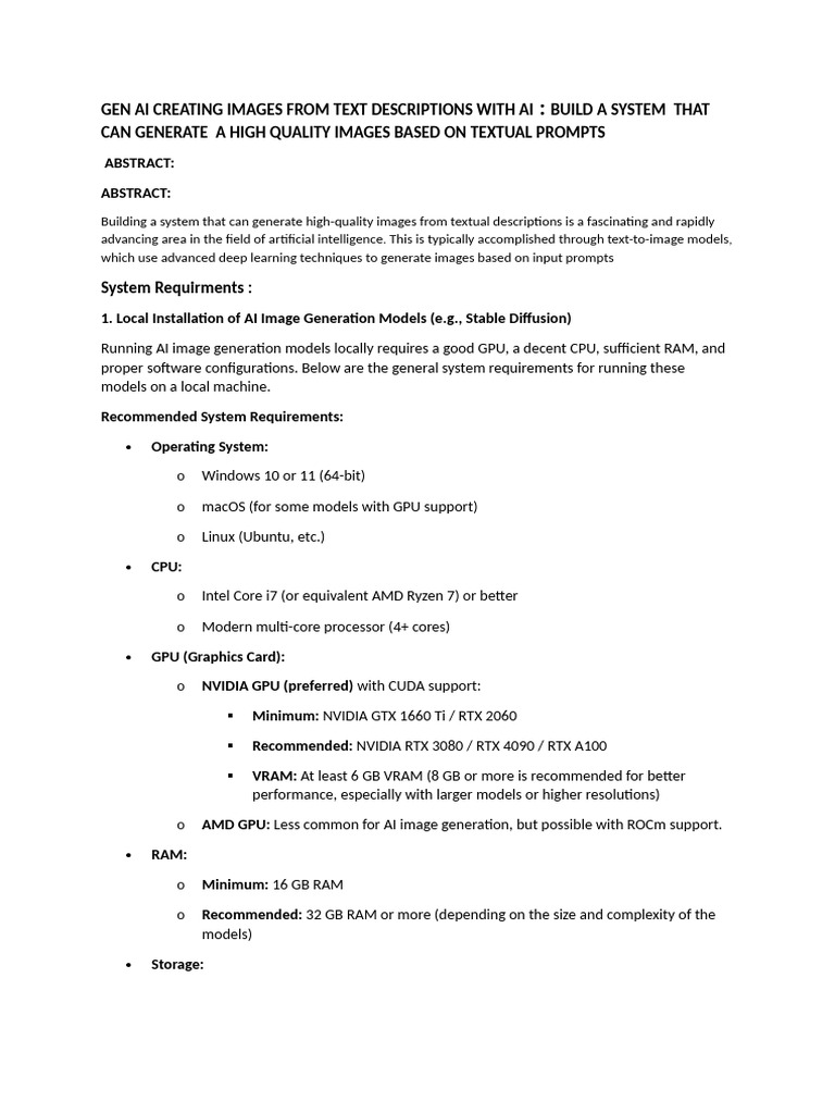 Ai Image Phase 2 | PDF | Graphics Processing Unit | Computer Hardware