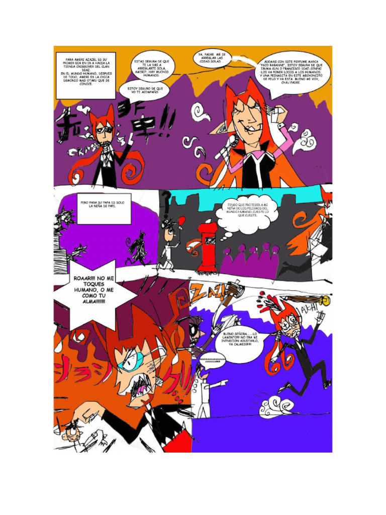 Ameri Azazel En, La Niñita Demonio MAS OTAKU de Papi, COMIC | PDF