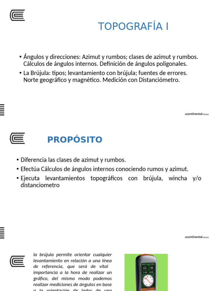 Rumbo y Azimut | PDF | Azimut | Brújula