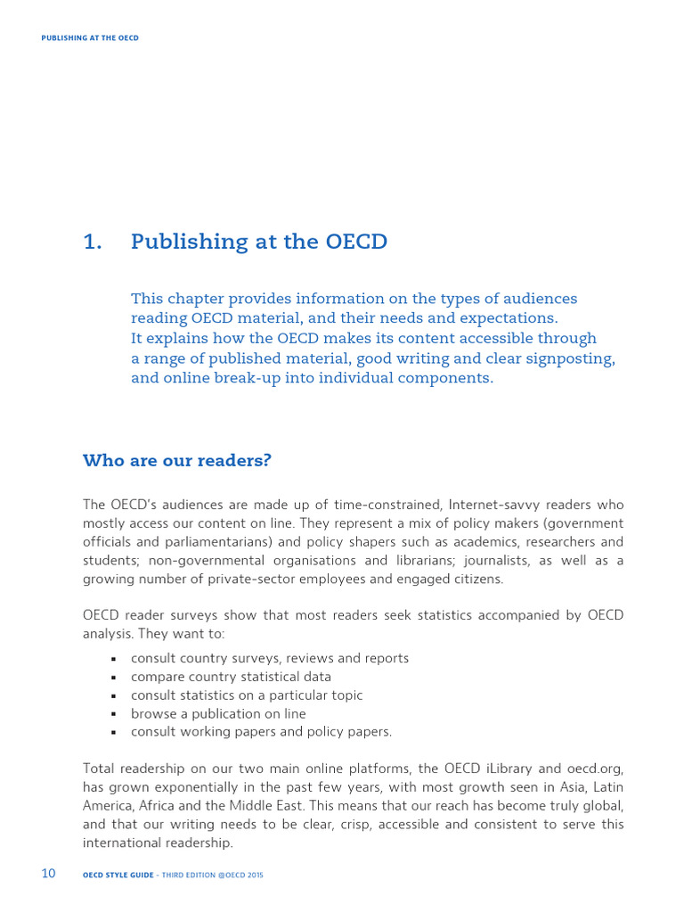 OECD publishing | PDF | Metadata | Digital Object Identifier