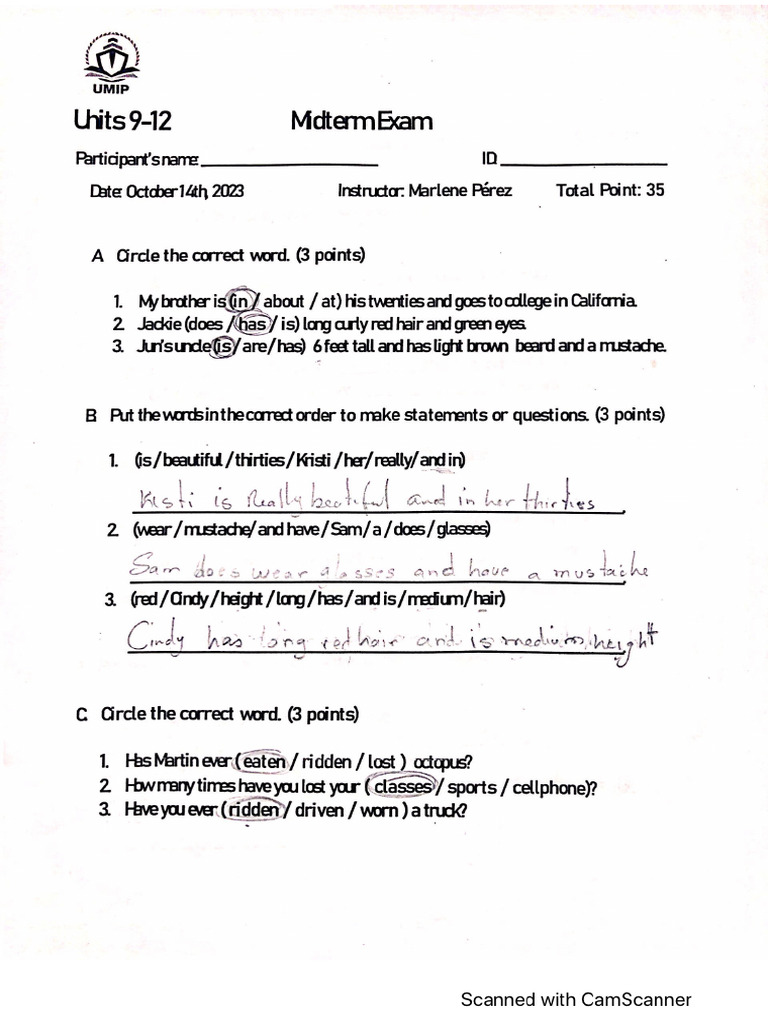 Mid Exam | PDF