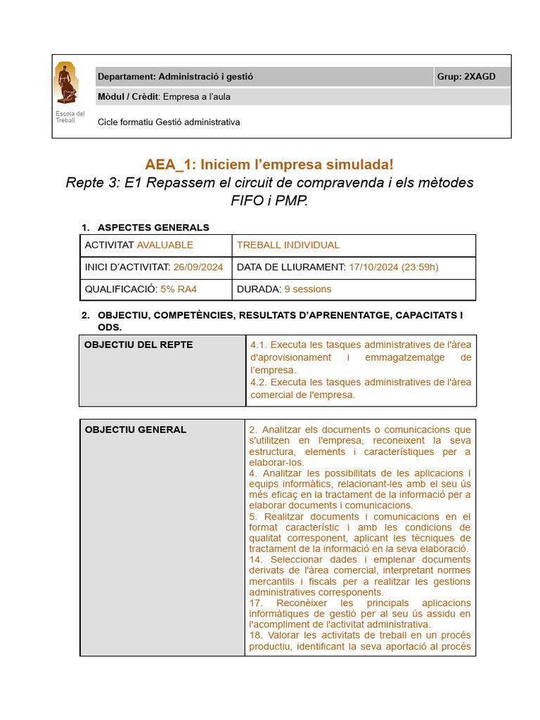 Activitat AEA 1 R3 | PDF