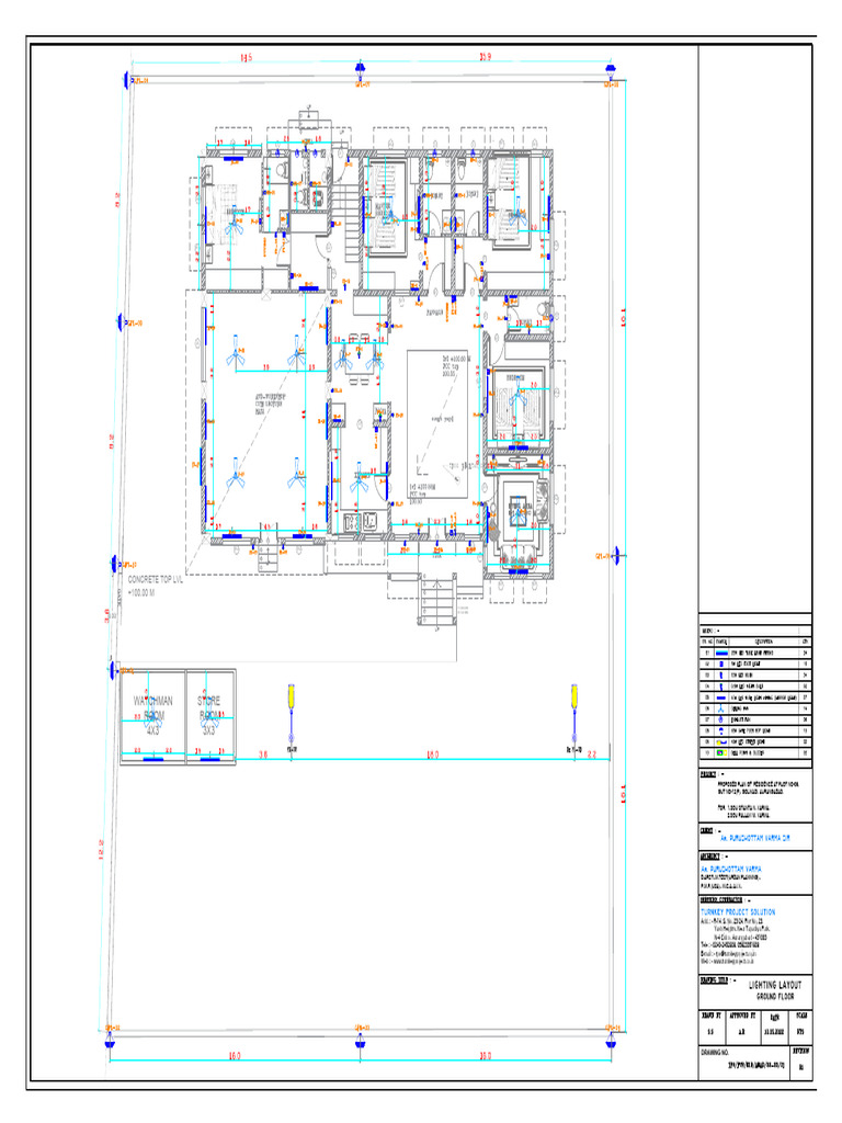 Lighting Layout-Lighting Layout-GF | PDF