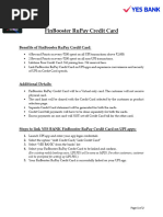 YES BANK POP-CLUB Credit Card Benefits | PDF | Credit Card | Financial ...