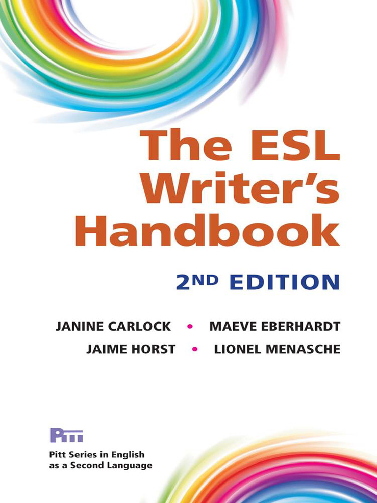 The ESL Writer - S Handbook, 2nd - Janine Carlock | PDF | Comma | Essays