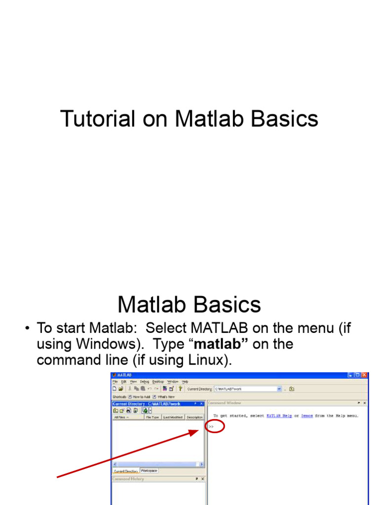 Matlabtutorial 1ppt Pdf Matrix Mathematics Computer Programming 1786