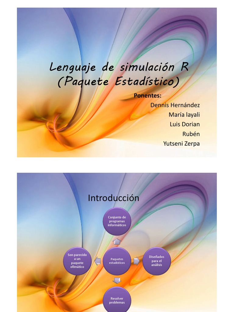 Lenguaje R | PDF | R (lenguaje de programación) | Lenguaje de programación