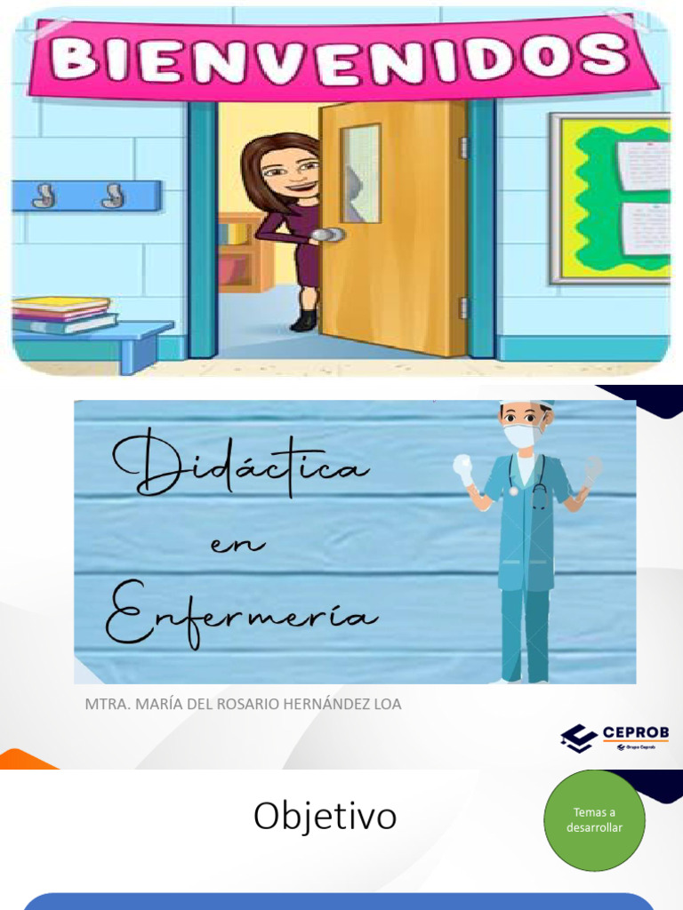 Didáctica en la Formación de Enfermería | PDF | Aprendizaje | Sicología