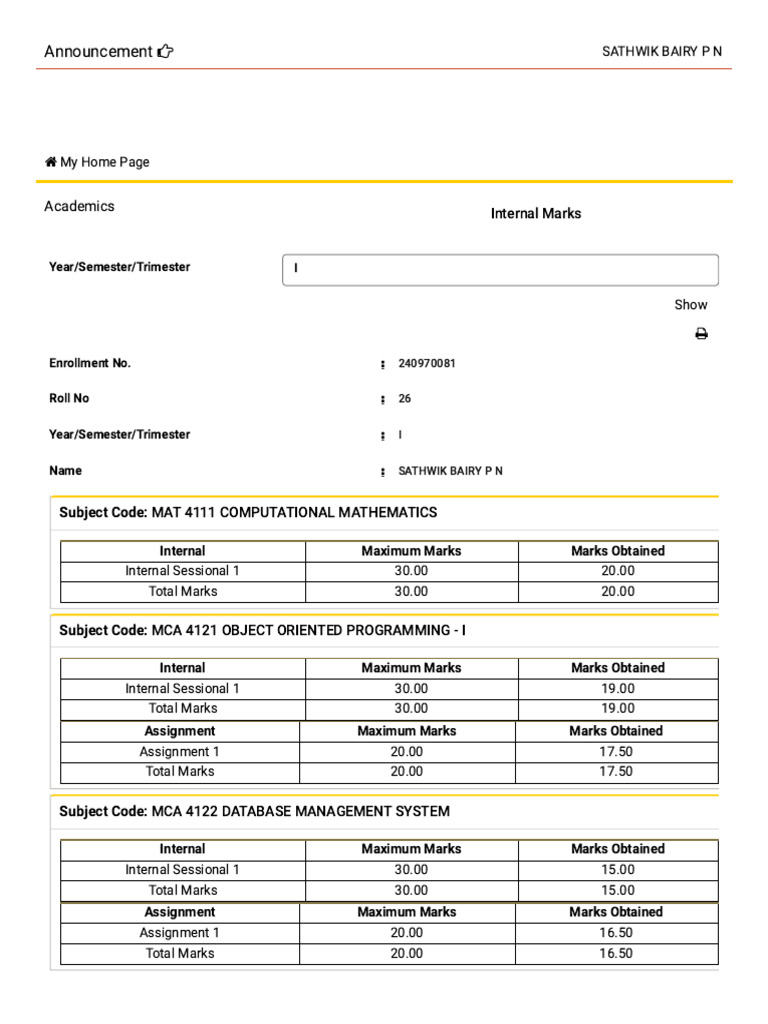 MU SLCM | PDF | Databases | Accuracy And Precision