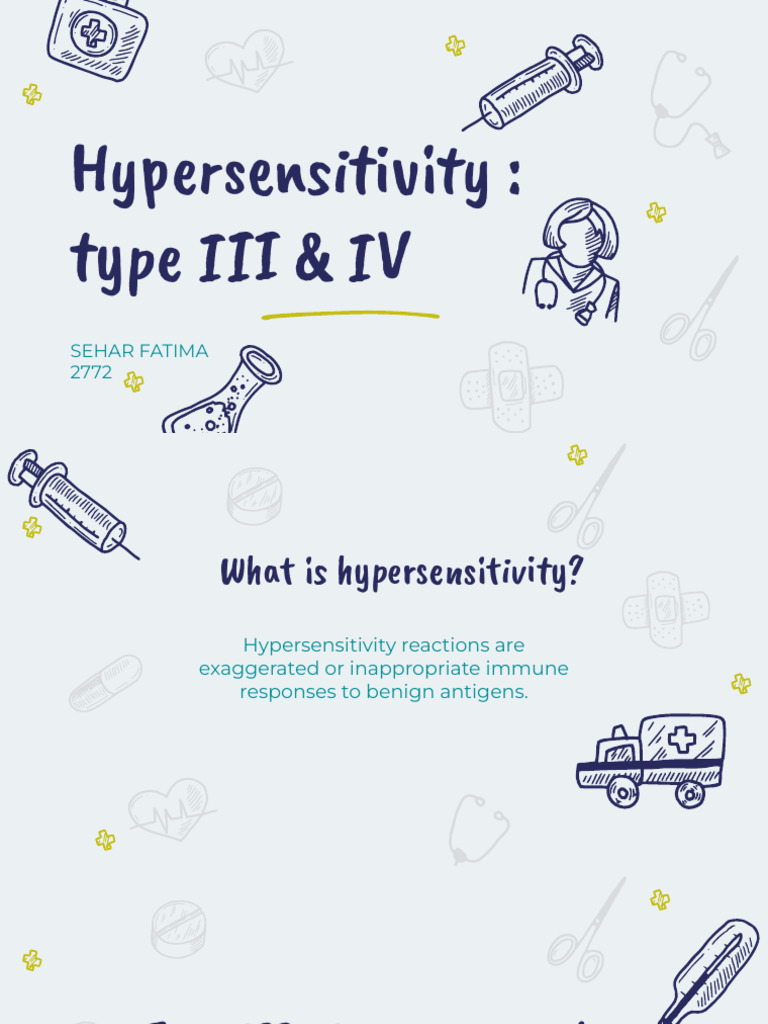 PSGN and Hypersensitivity Types | PDF | Diseases And Disorders | Immune ...