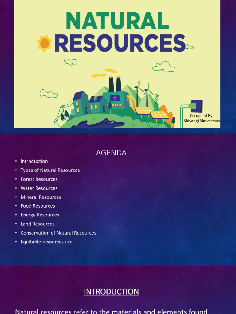 Unit-2 Natural Resources | PDF | Renewable Energy | Habitat Destruction