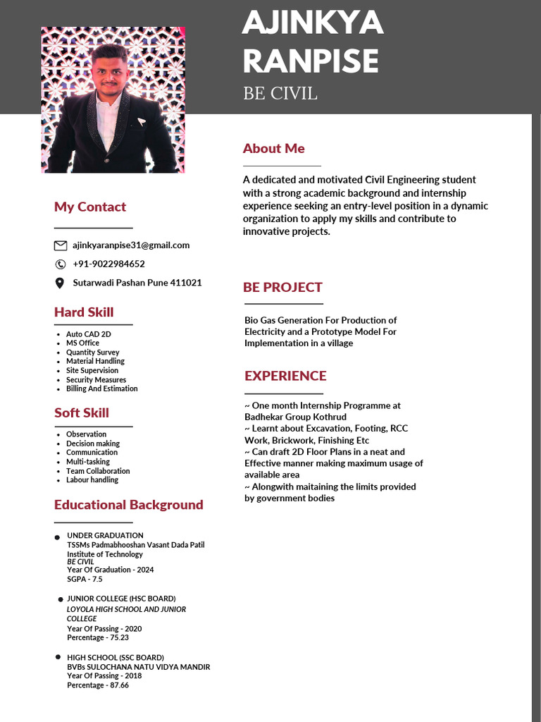 Ajinkya Ranpise | PDF