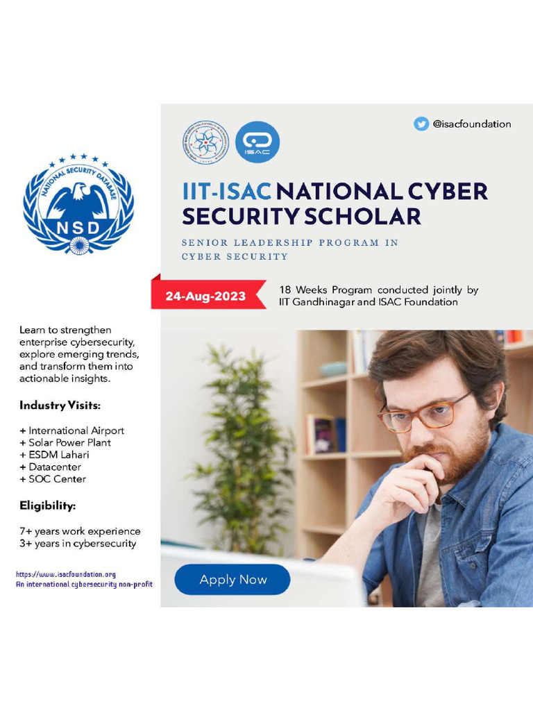 IITGN-IsAC Joint Certificate Program | PDF