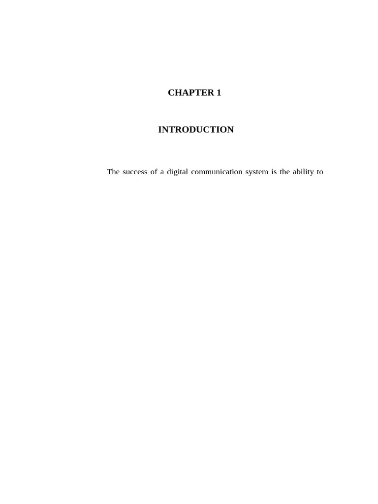 05 Chapter 1 Pdf Communications System Electrical Engineering