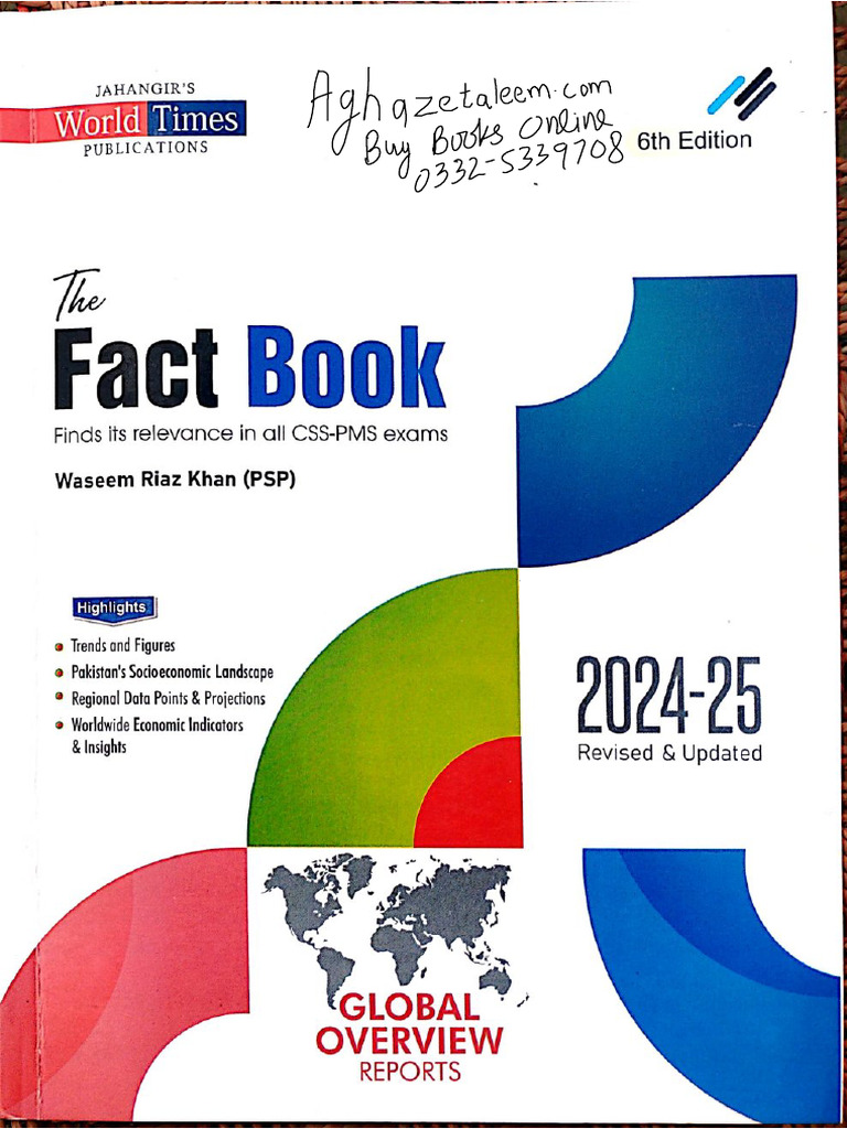 JWT Fact Book 2024-25 Aghazetaleem | PDF | Computer Vision | Electronic Publishing