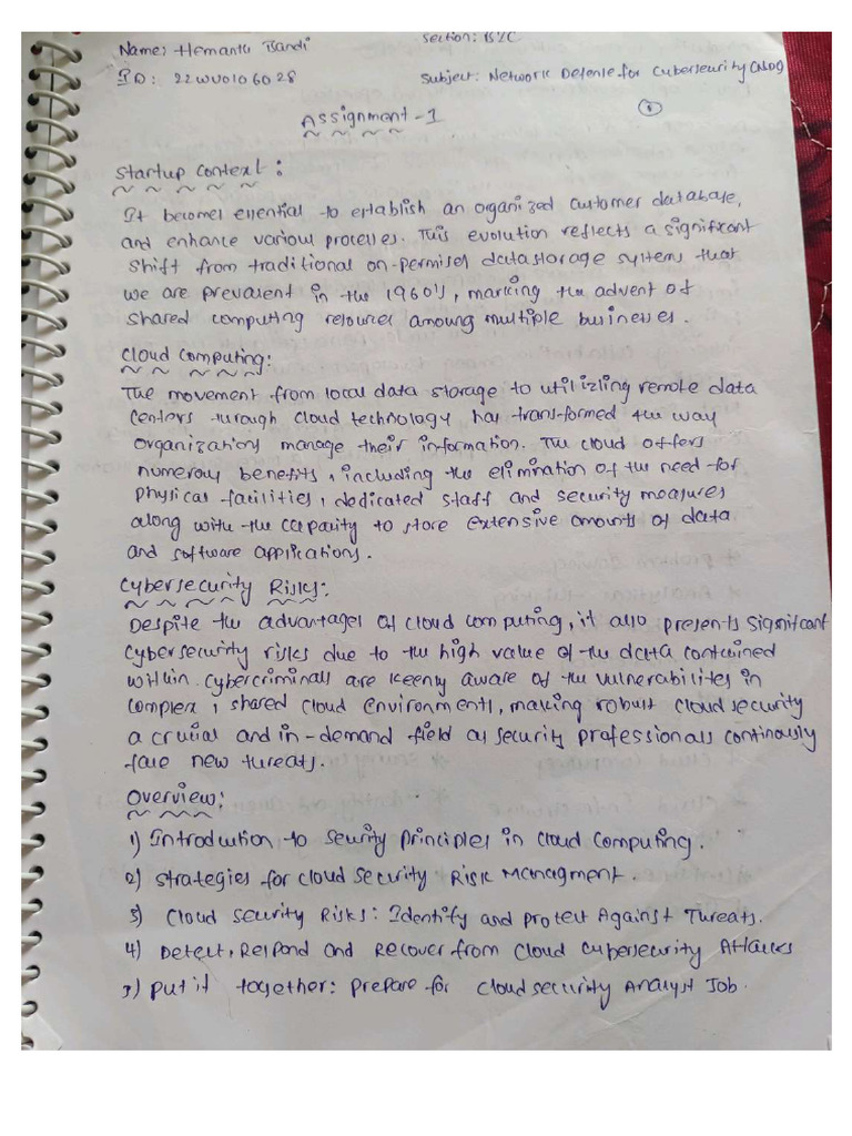 NDC Assignment 6028 Hemanth Compressed | PDF