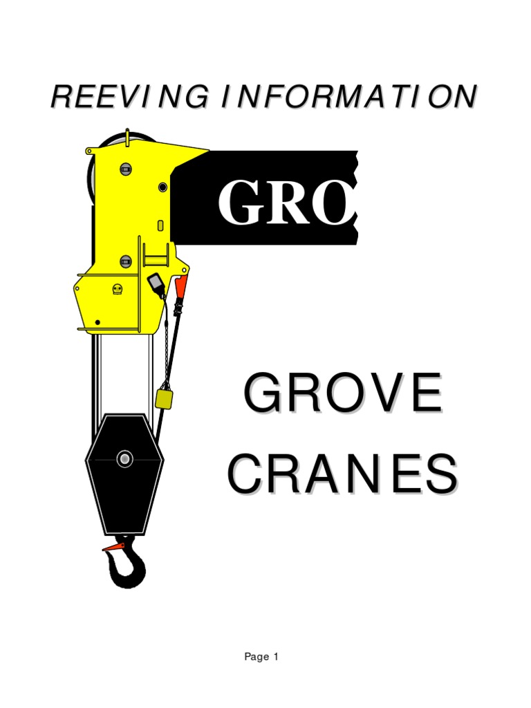 Reeving Information v2 | Crane (Machine) | Rope