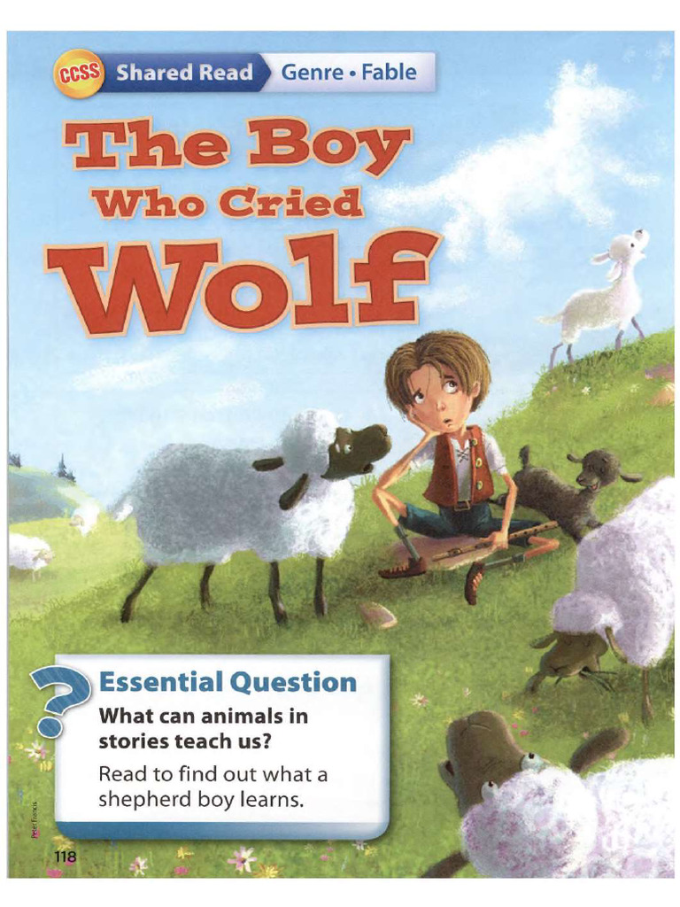 Grade 2 - The Boy Who Cried Wolf | PDF