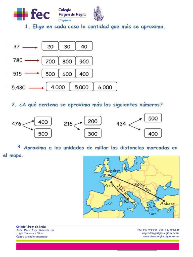 Aproximar #4 Cifras | PDF