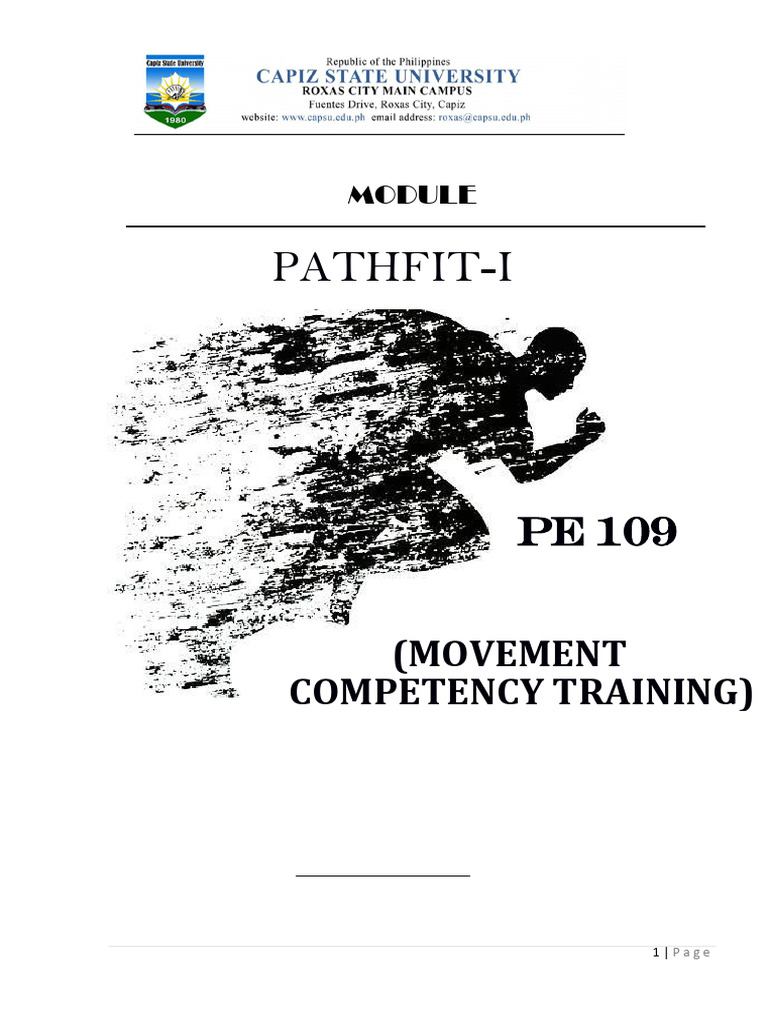 Pe 109 Module.. | PDF | Strength Training | Physical Fitness Pe 109 Module.. | PDF | Strength Training | Physical Fitness