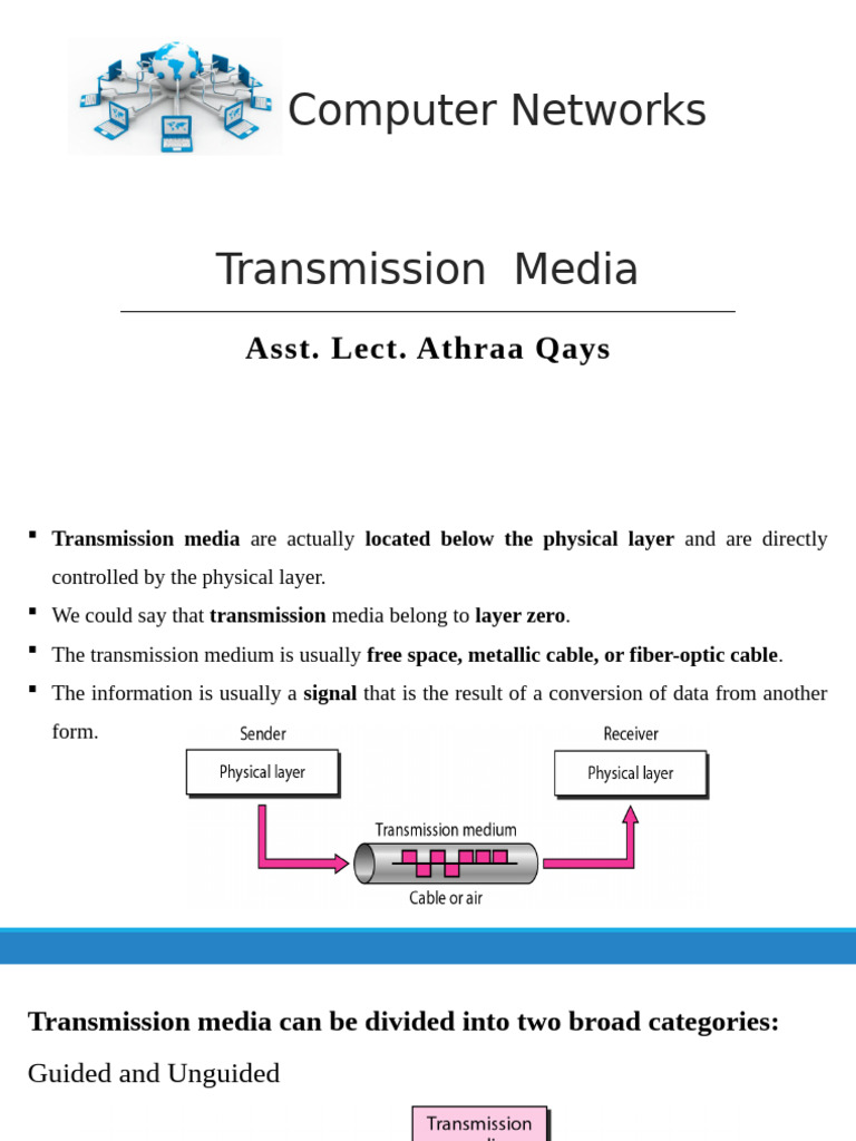 Computer Networks-Chapter-1, 2, 7 | PDF | Transmission Medium | Optical Fiber