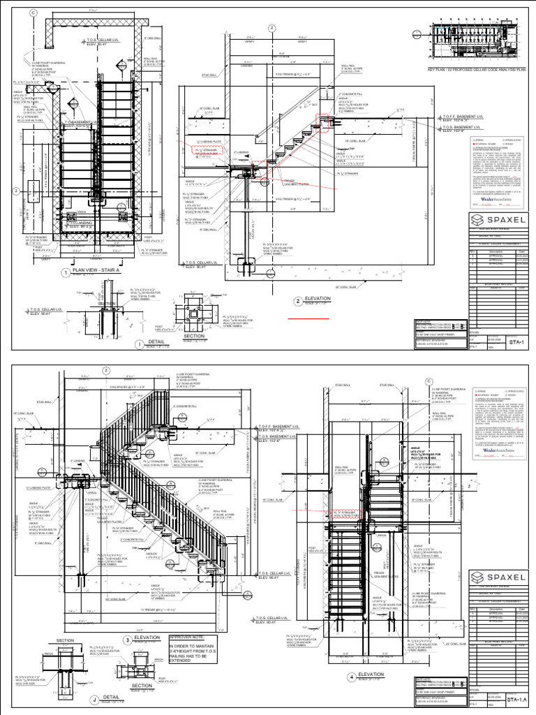 1824 Anthony Avenue STA-1 - r2 Stair A - Cellar To Basement - R&R 02.12 ...