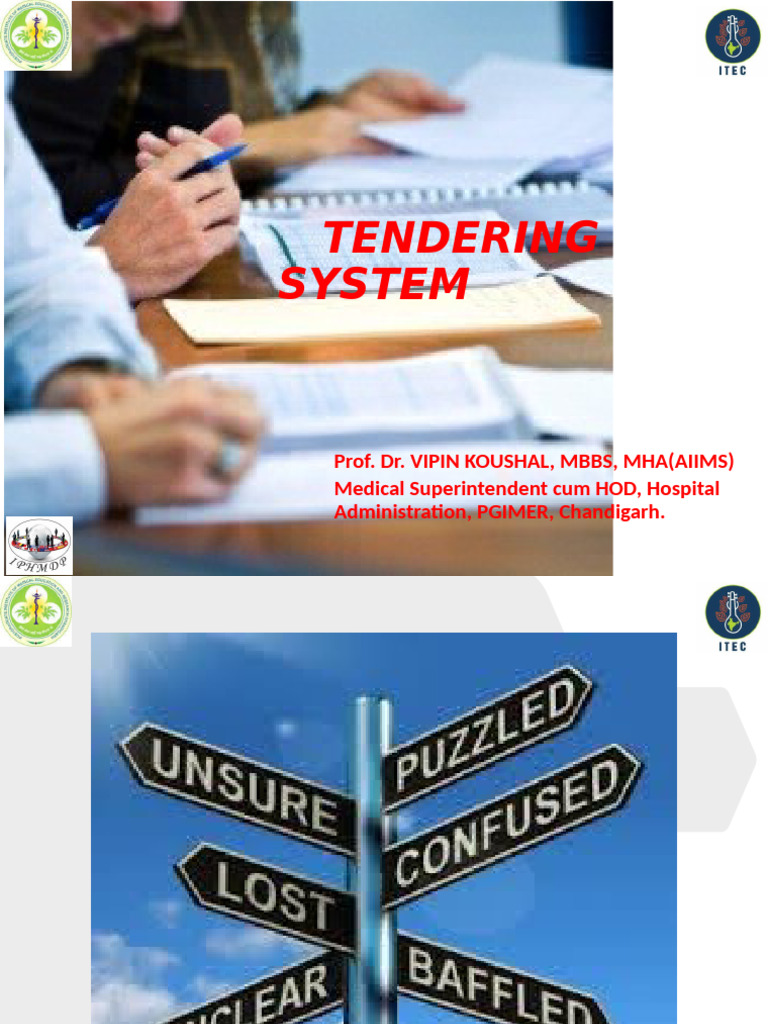 Tendering System Overview and Process | PDF | Procurement