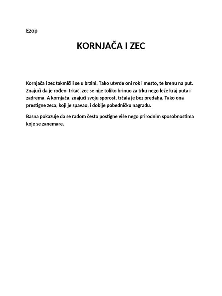 Ezop | PDF