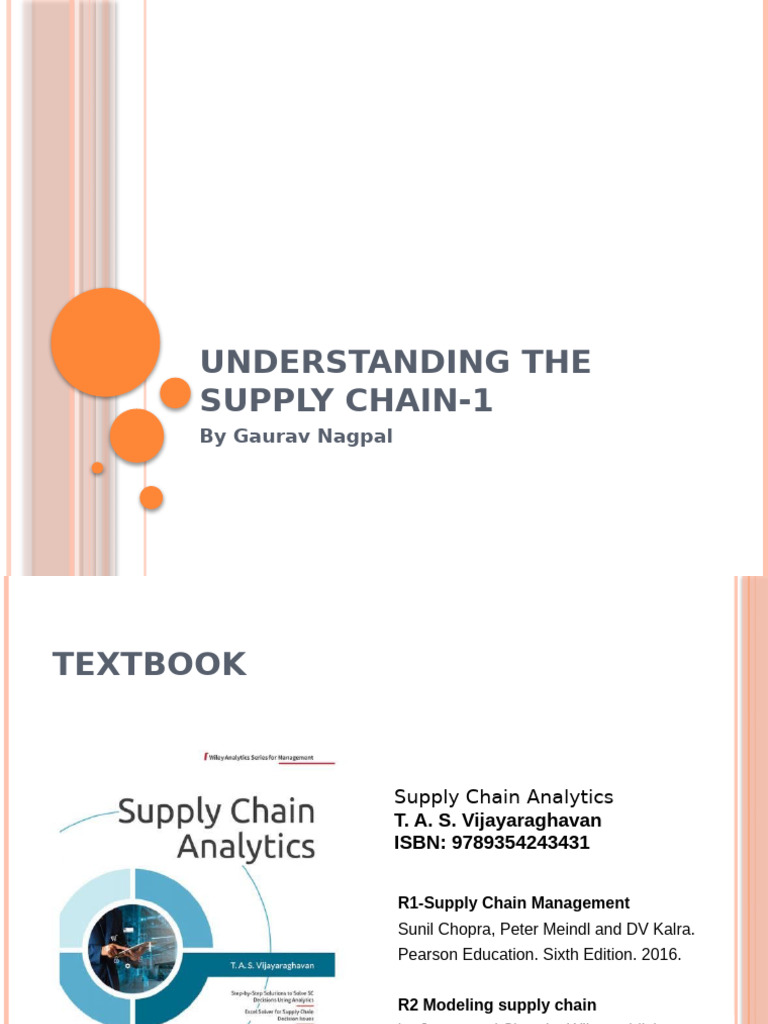 Introduction To Supply Chain-1 | PDF | Inventory | Supply Chain
