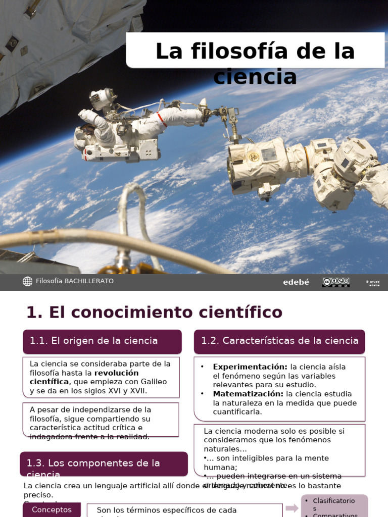 03 La Filosofia de La Ciencia | PDF | Hipótesis | Razonamiento deductivo