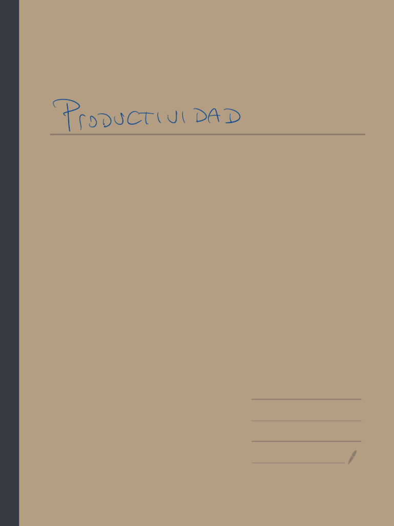 Ejercicios resueltos. Productividad | PDF Ejercicios resueltos. Productividad | PDF