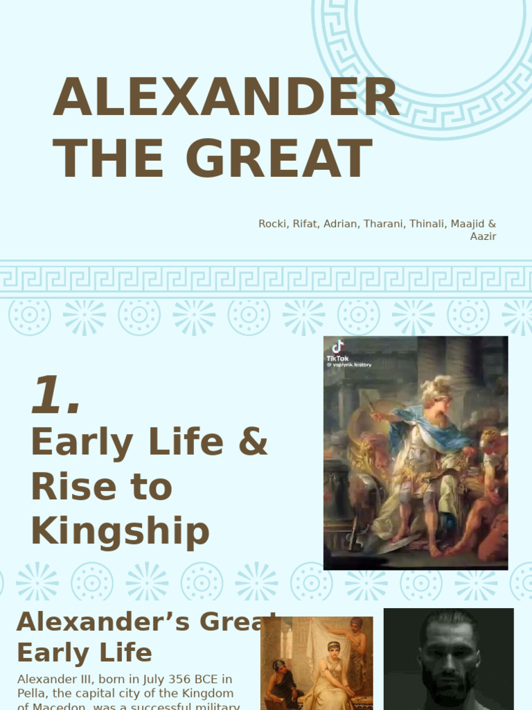 Alexander The Great-College Presentation | PDF | Alexander The Great ...