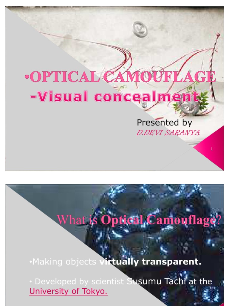 Optical Camouflage | PDF