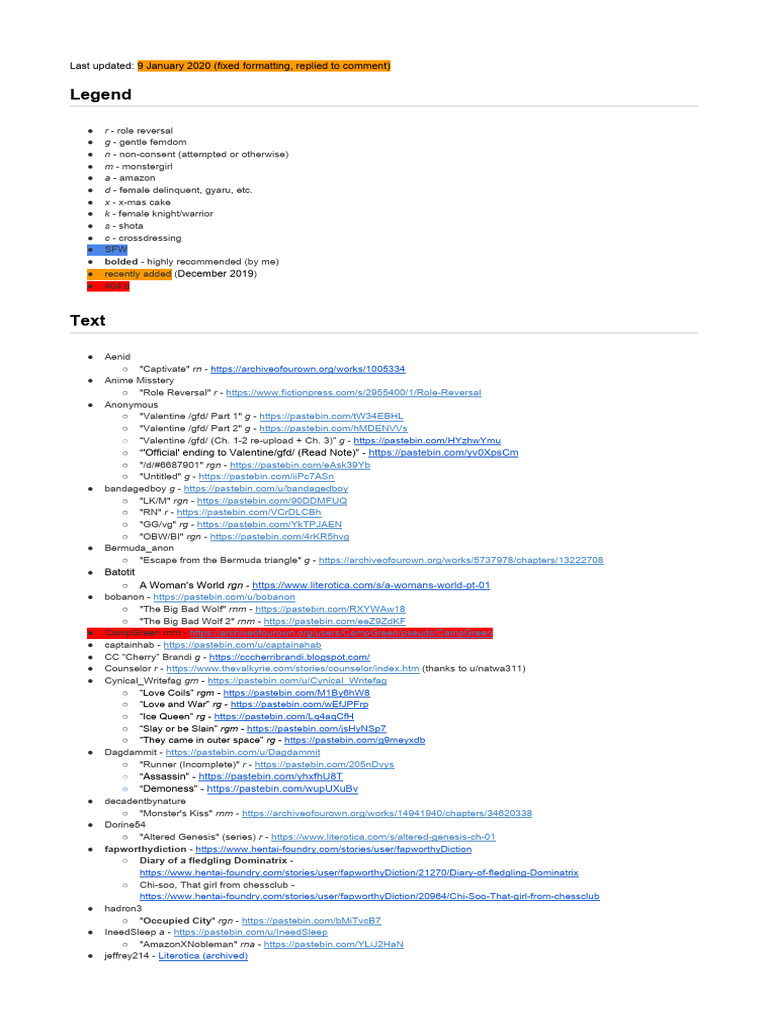 Role Reversal Resources | PDF | Anime And Manga