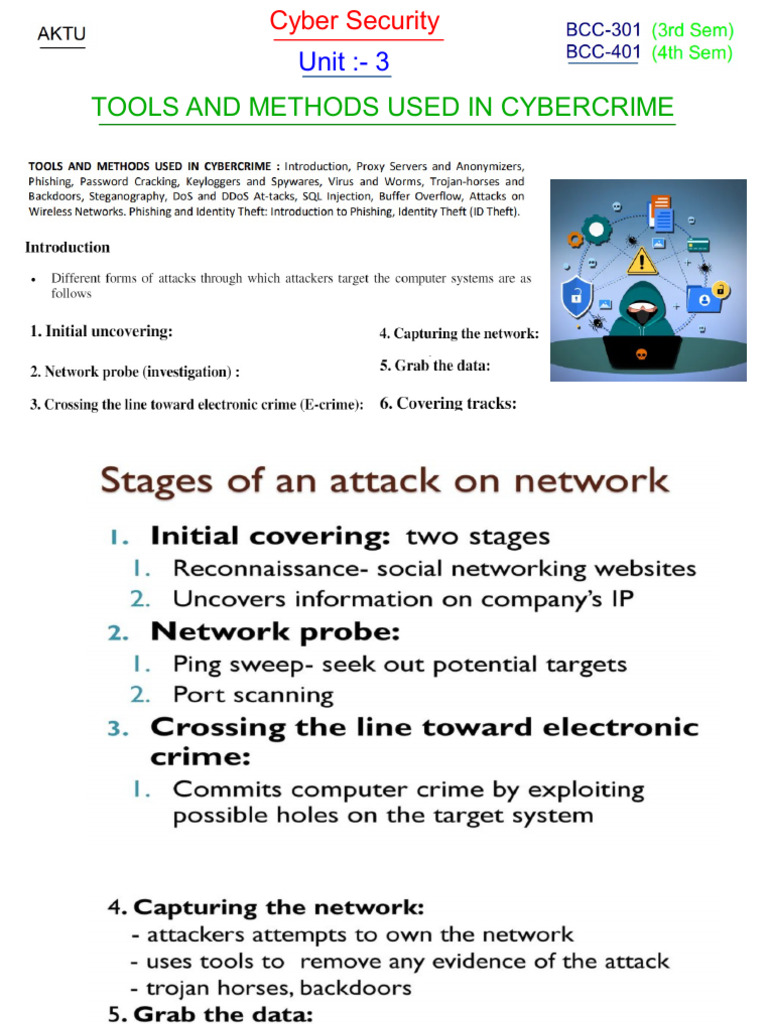 Cyber Security Unit3 | PDF