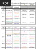 Grade 10 and 11 Term 4 Timetable 2024 PDF | PDF | Science