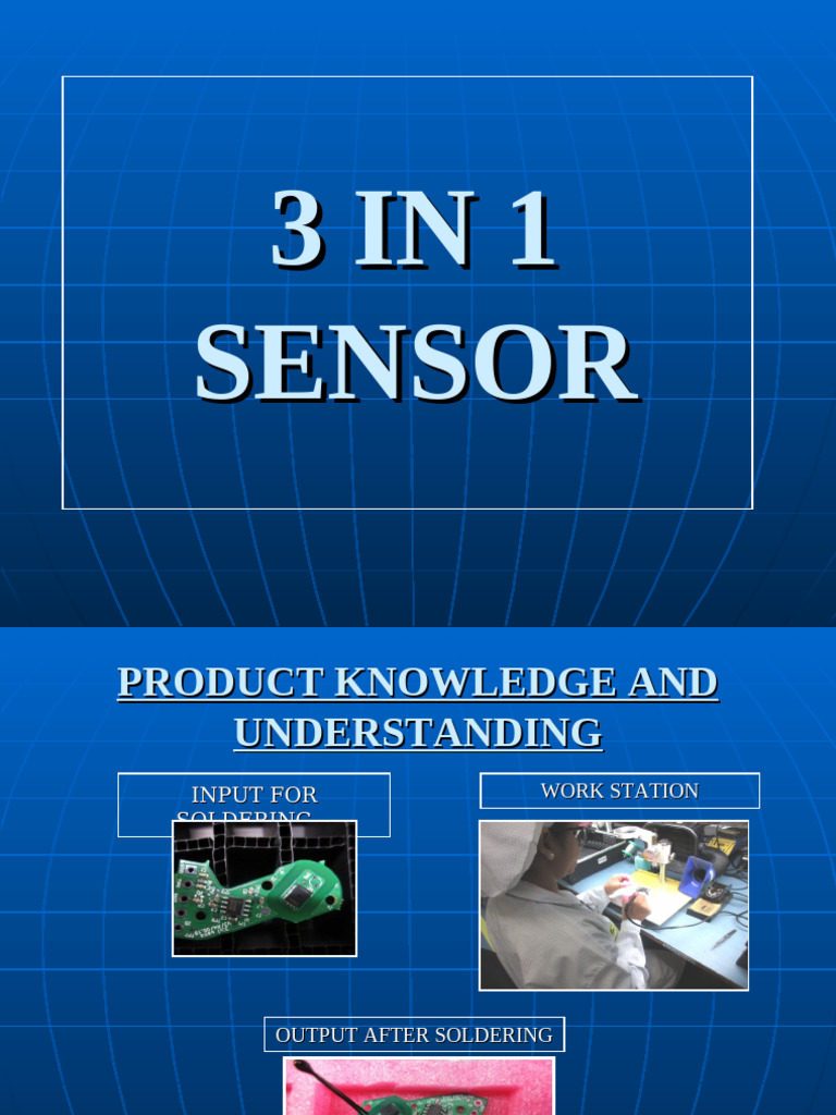 TH Soldering of 3 in 1 Sensor | PDF | Soldering | Printed Circuit Board