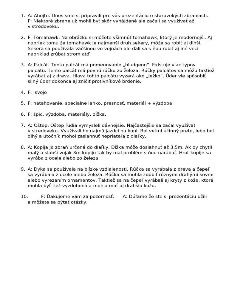 Zbrane Stredoveku | PDF