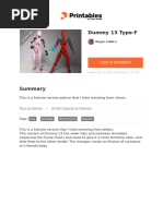 Dummy 13 Assembly Instructions | PDF