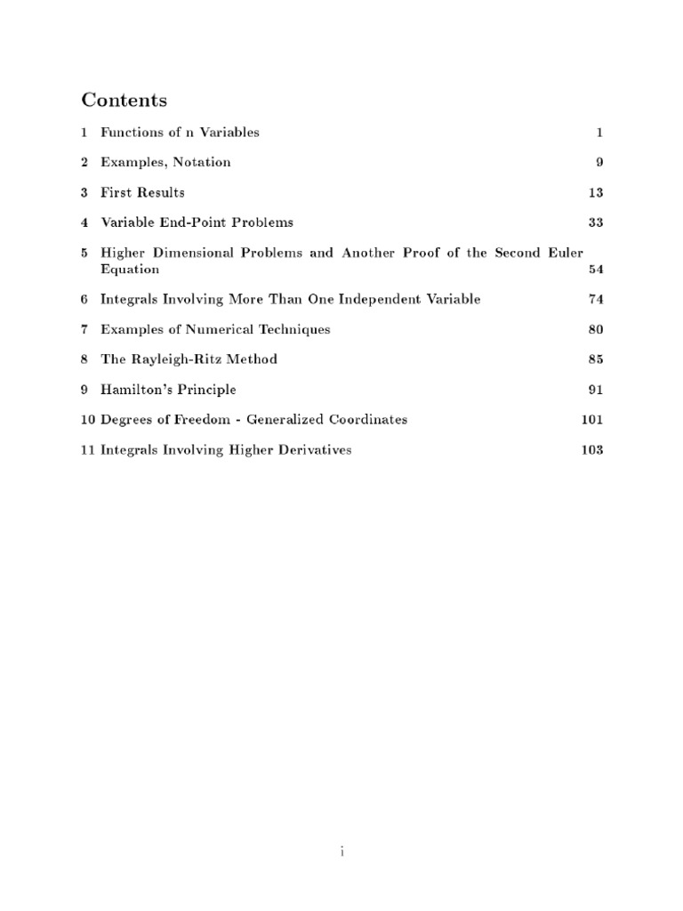 Problems and Solutions For Calculus of Variations | PDF