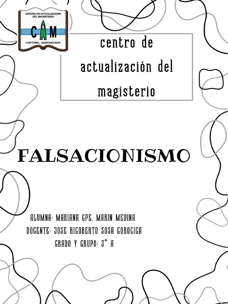 Falsacionismo PDF | PDF | Karl Popper | Método científico