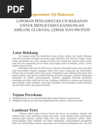 Uji Makanan Dengan Lugol | PDF | Memasak, Makanan, & Anggur | Sains ...