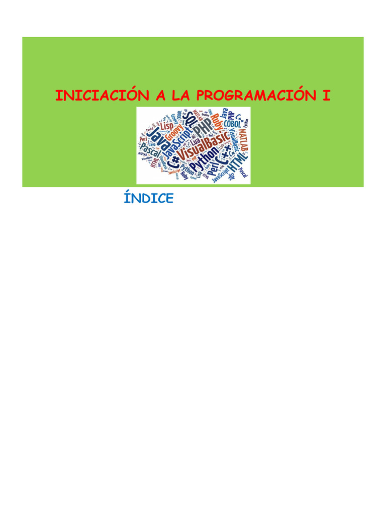 Iniciación A La Programación C | PDF | Programa de computadora ...