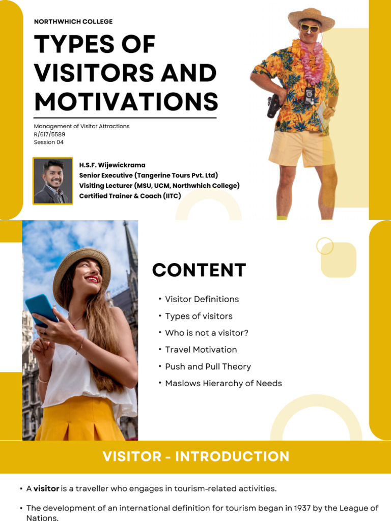 Visitor Motivations | PDF | Tourism | Social Psychology