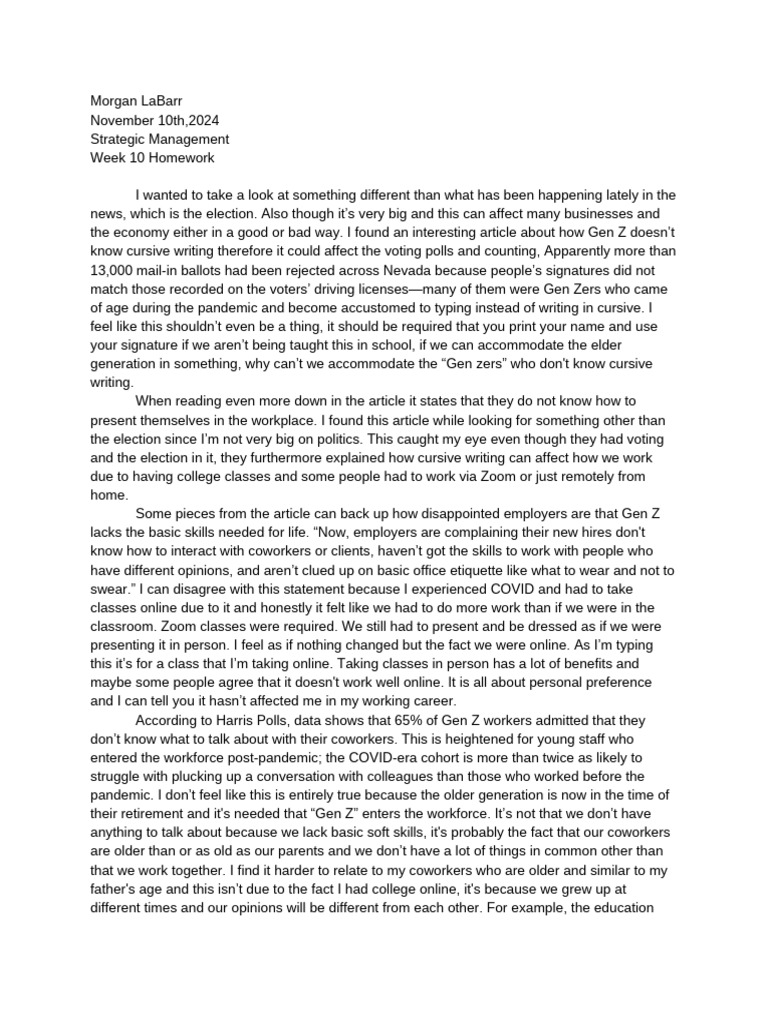 Strategic paper | PDF